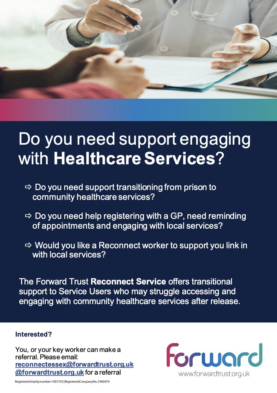 RECONNECT service – Rivermead Gate Medical Centre