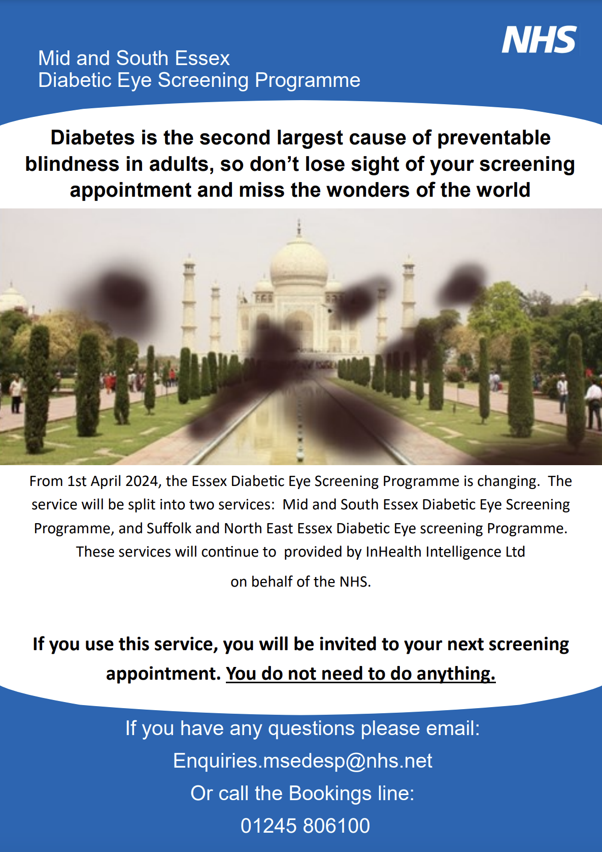 The Essex Diabetic Eye Screening Programme is changing – Rivermead Gate ...